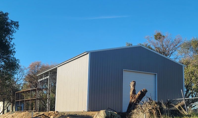 Vertical Roof Carports - Vertical Roof Style Metal Buildings - Pacific ...