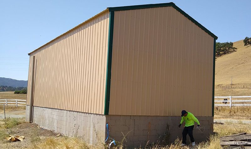 Vertical Roof Carports - Vertical Roof Style Metal Buildings - Pacific ...